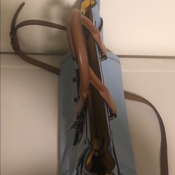 Coach | Bags | Coach Baby Blue Swagger Bag | Poshmark